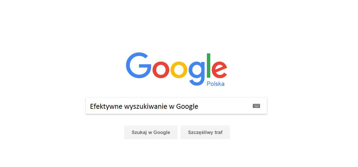Wyszukiwanie w Google: [22] Populane sposoby szukania informacji w ...